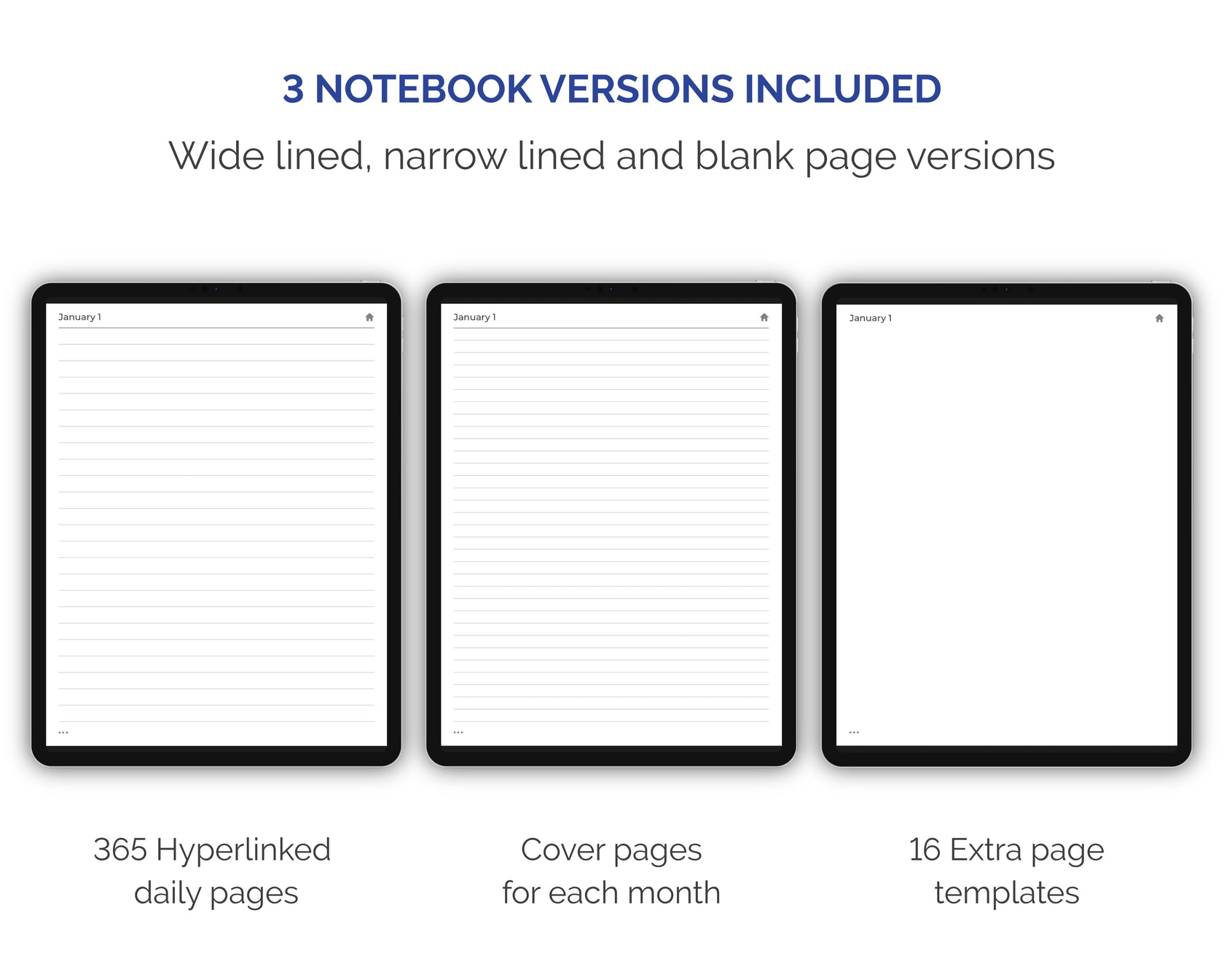 Digital Daily Journal – Anemone Planners